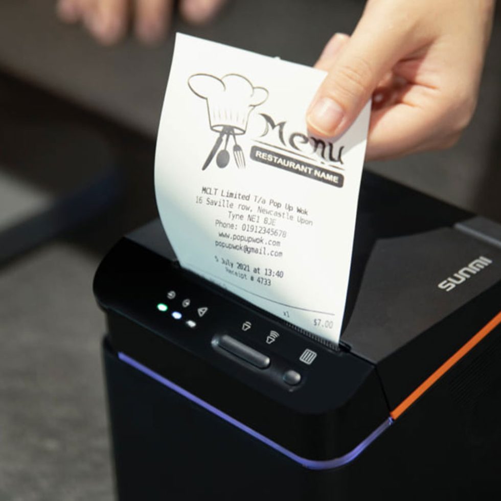 80mm Kitchen Cloud Printer | Lumiere Innovations | Lumiere